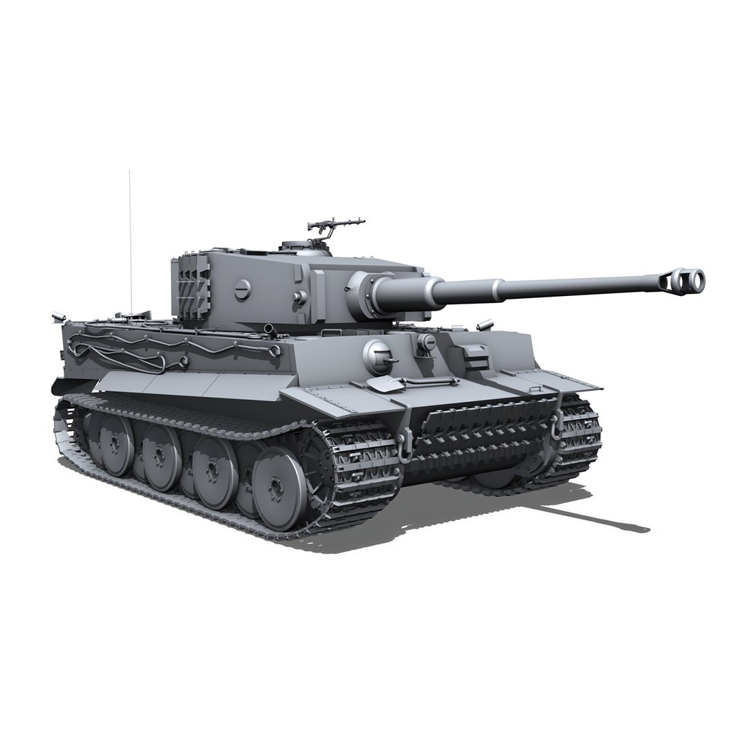 3d model sd - tiger production
