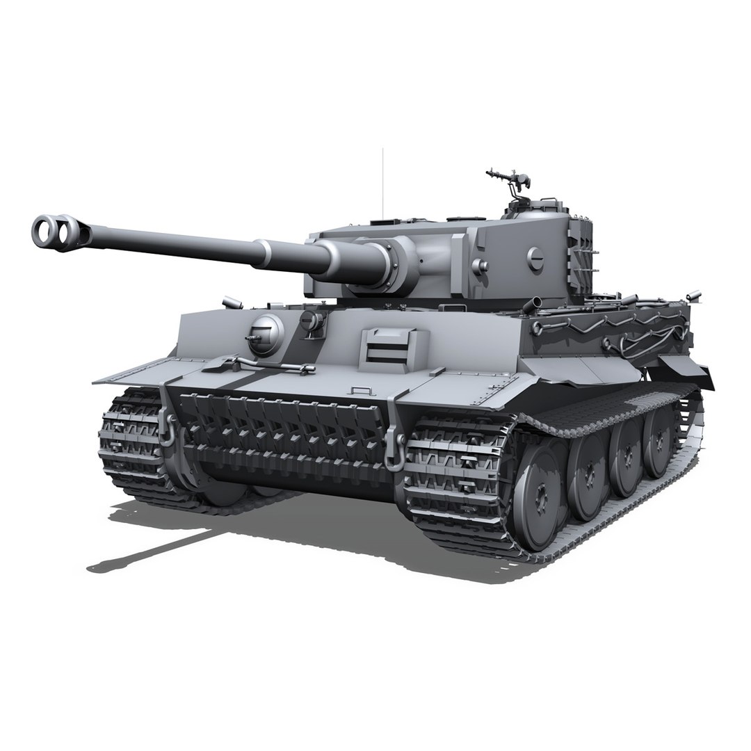 3d model sd - tiger production