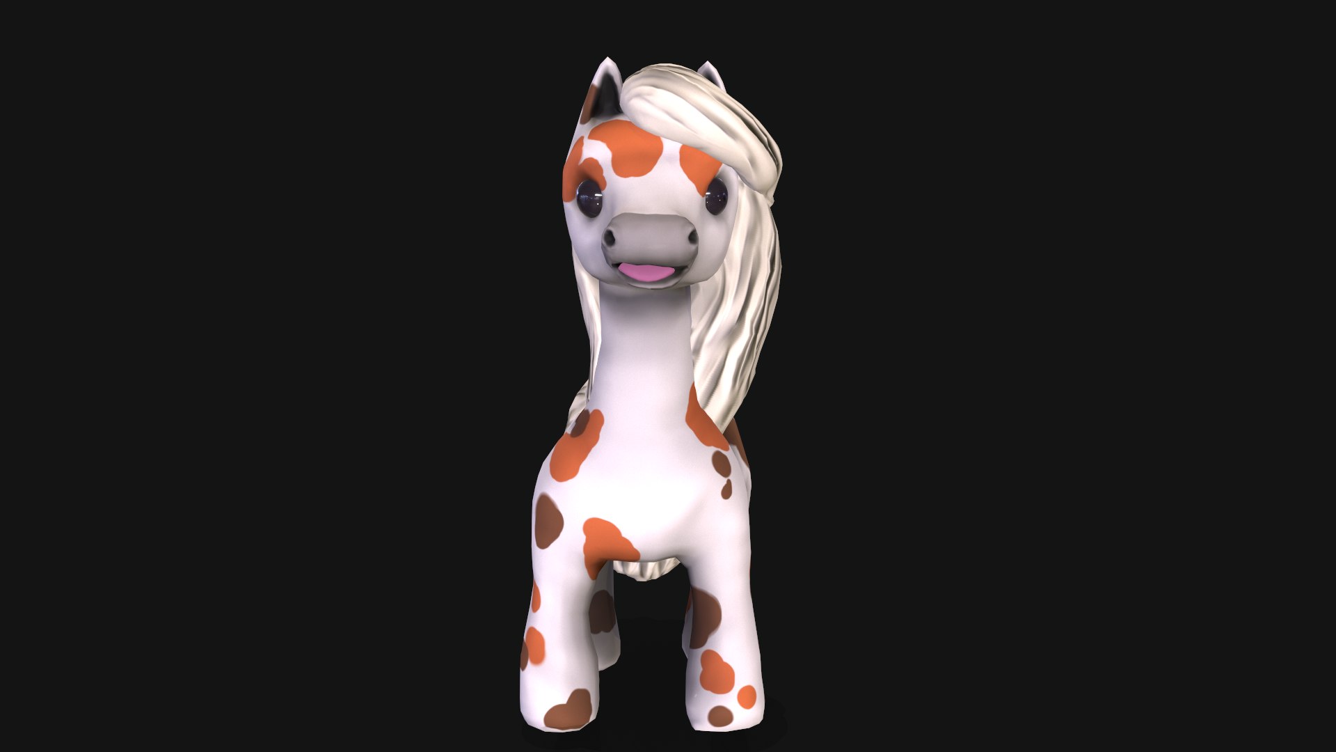 3D Model Pony With Animation - TurboSquid 1797210