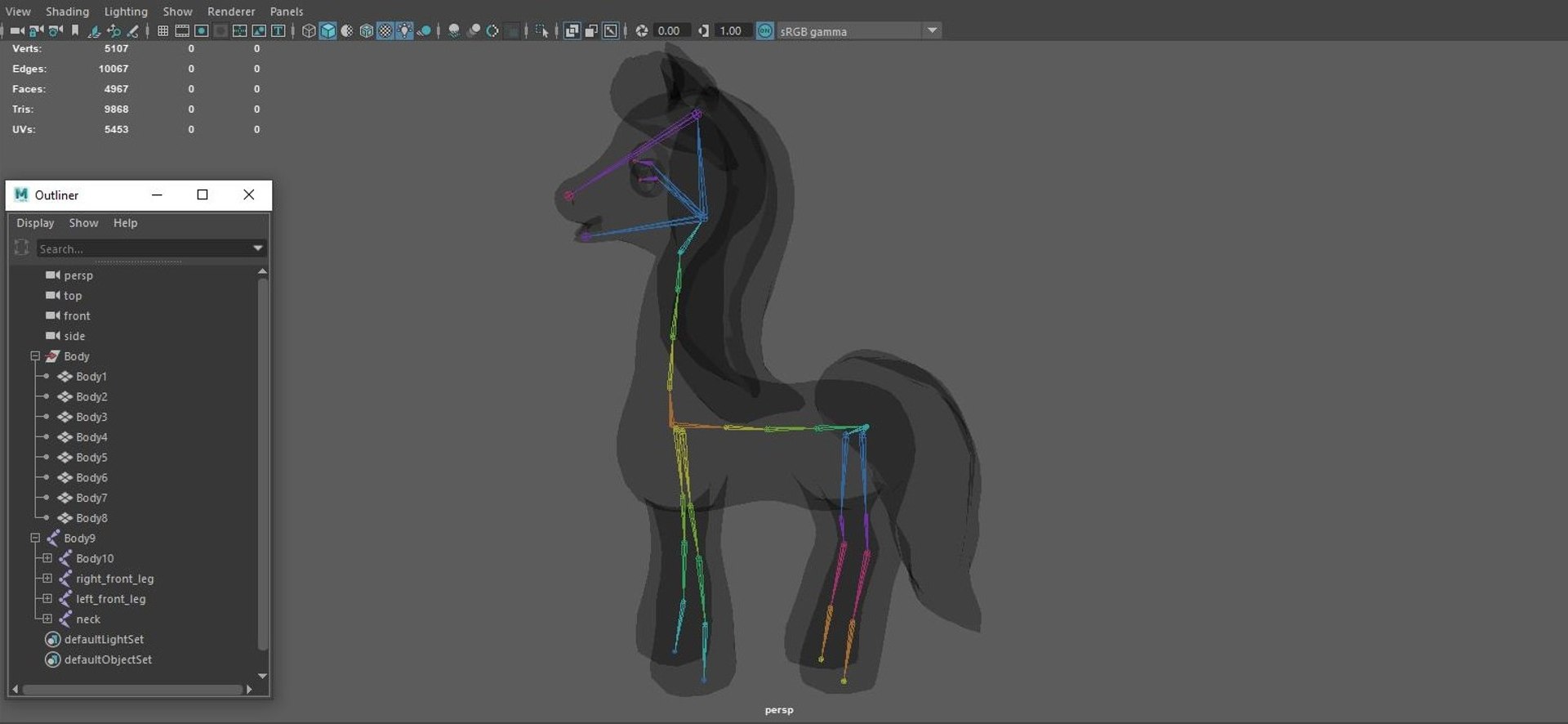 3D Model Pony With Animation - TurboSquid 1797210