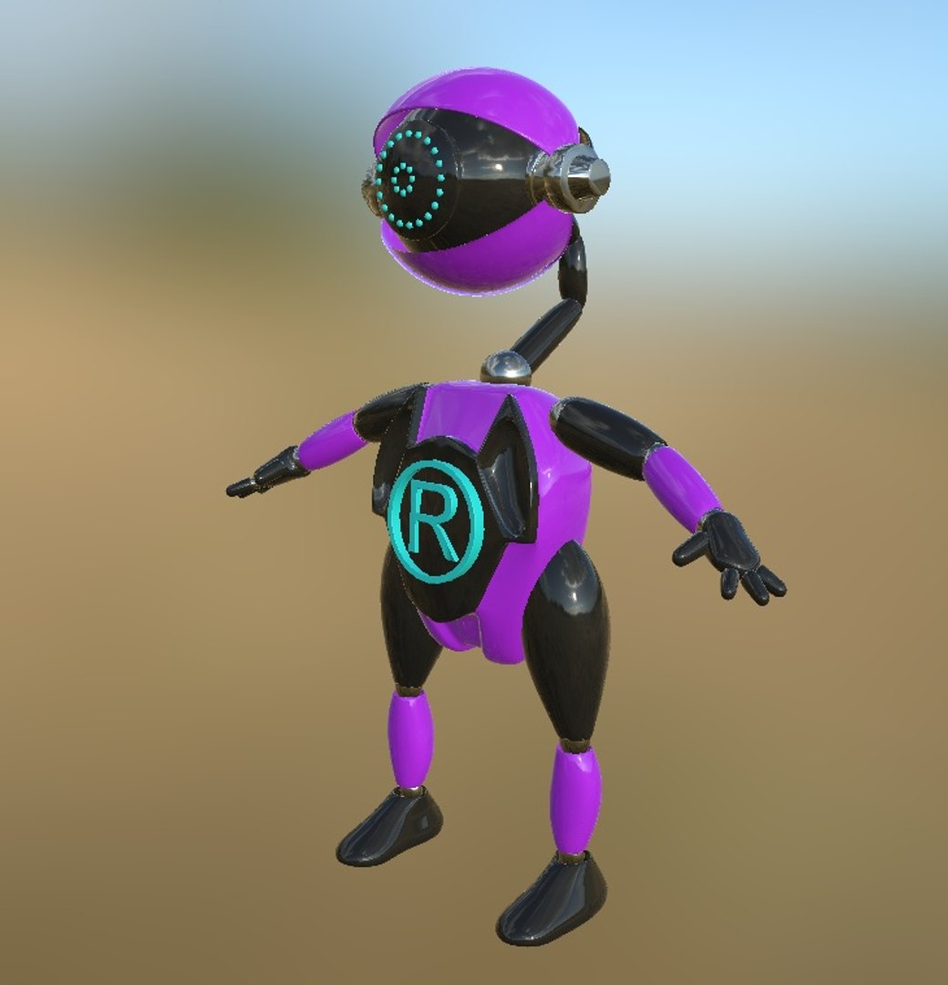 3D Robot Pbr - TurboSquid 1633085