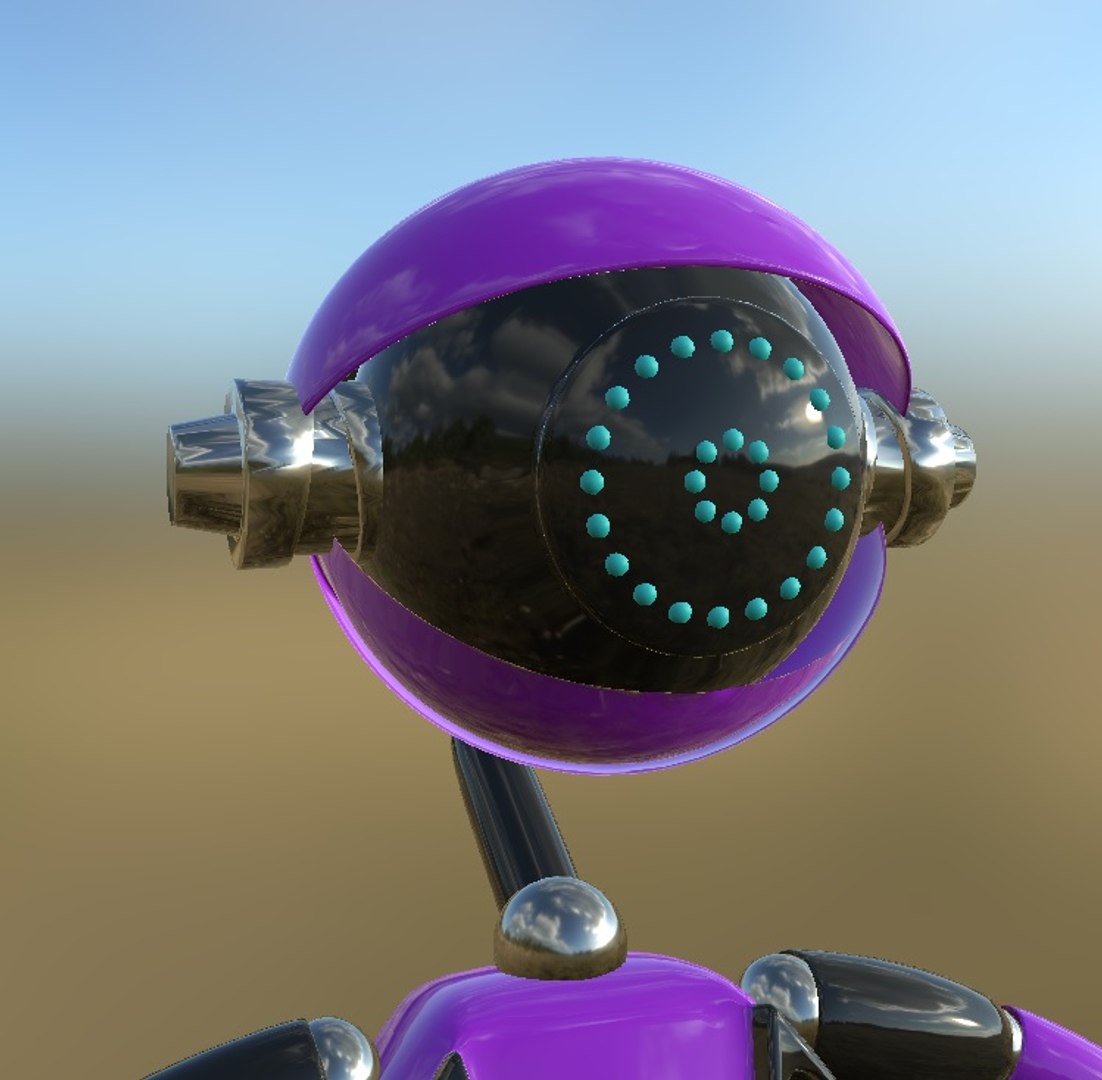 3D Robot Pbr - TurboSquid 1633085