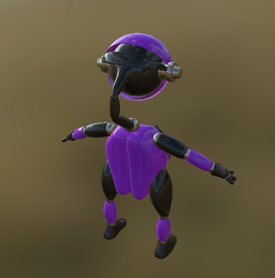 3D Robot Pbr - TurboSquid 1633085