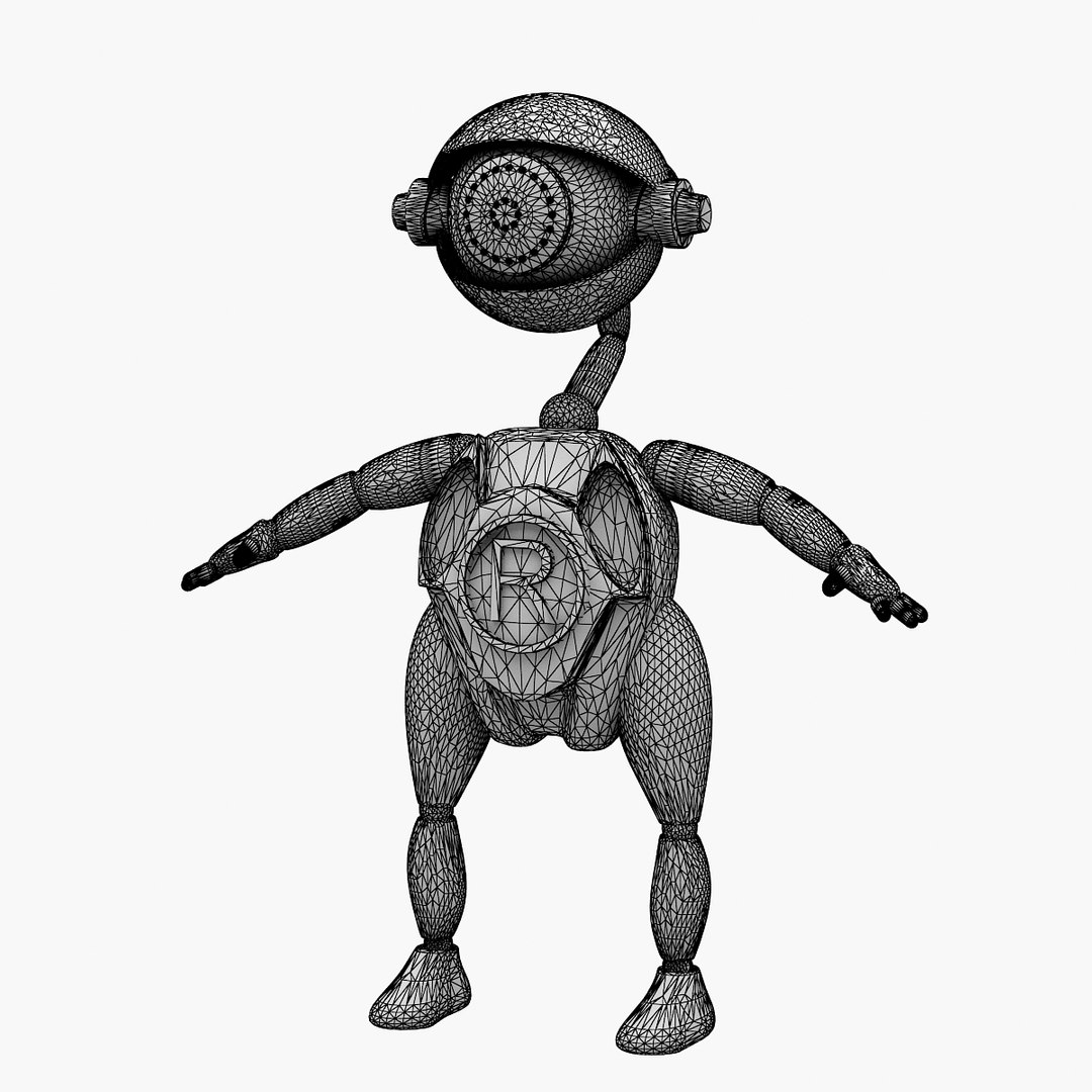 3D Robot Pbr - TurboSquid 1633085