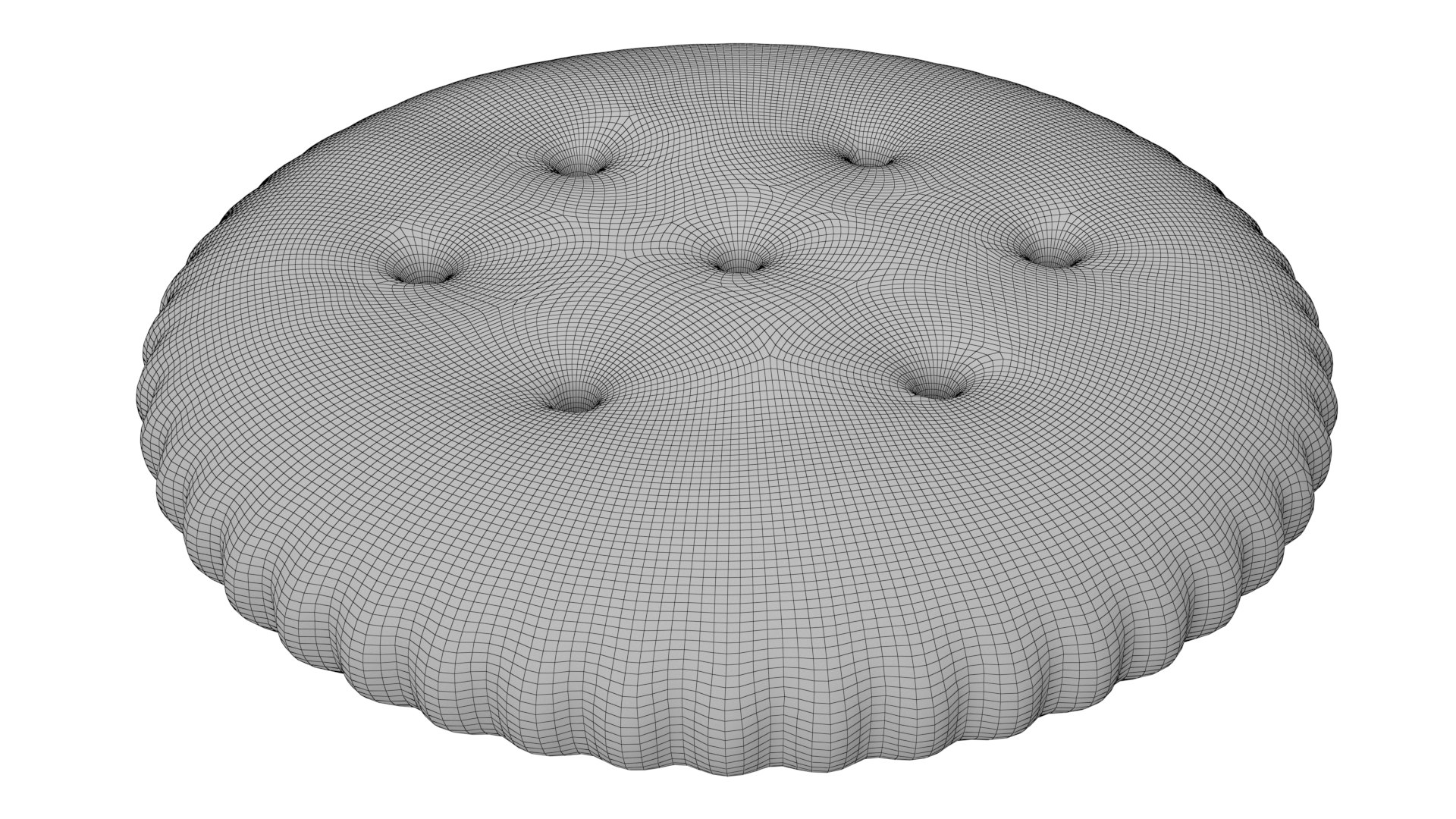 Round Cracker 3D - TurboSquid 1758227