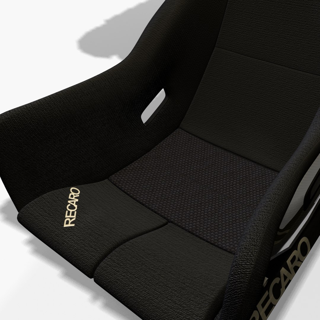 Recaro Pro Racer Racing Seat 3d Model