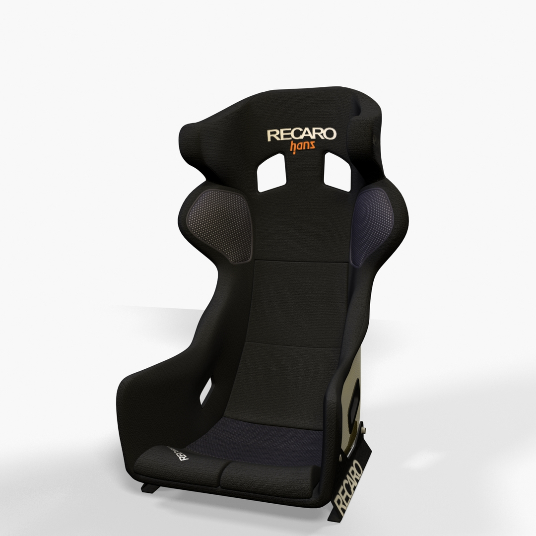 Recaro Pro Racer Racing Seat 3d Model