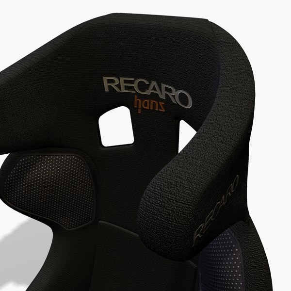 recaro pro racer racing seat 3d model