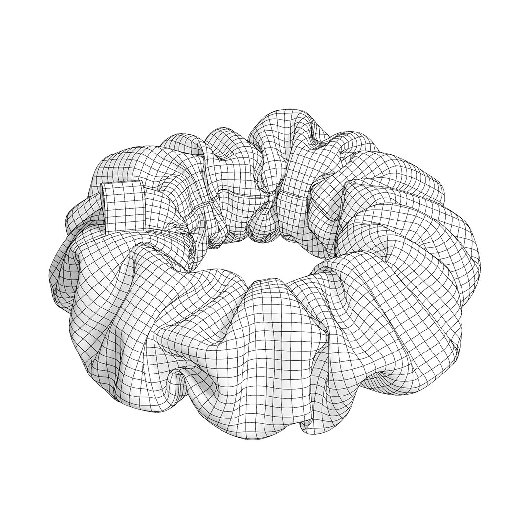 Scrunchie 3D Model - TurboSquid 2056979