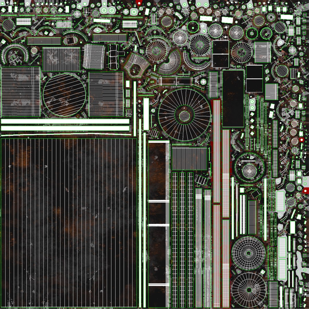 3D Narrow-gauge Rusted Olc Black Steam Locomotive - TurboSquid 2286537