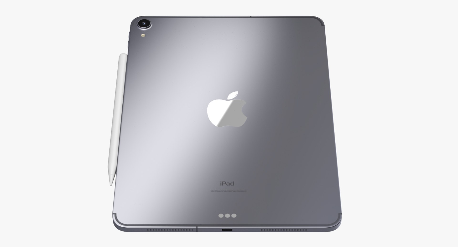 3D Space Gray Ipad Pro - TurboSquid 1362777