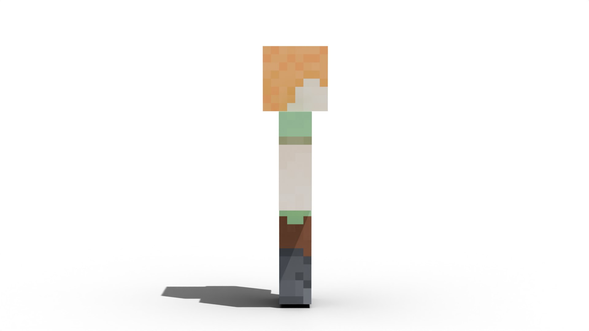 3D Model Alex - Minecraft - TurboSquid 2493507