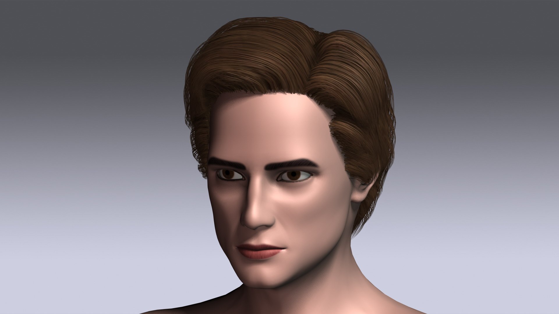 3D Hairstyle 41 - TurboSquid 2201104