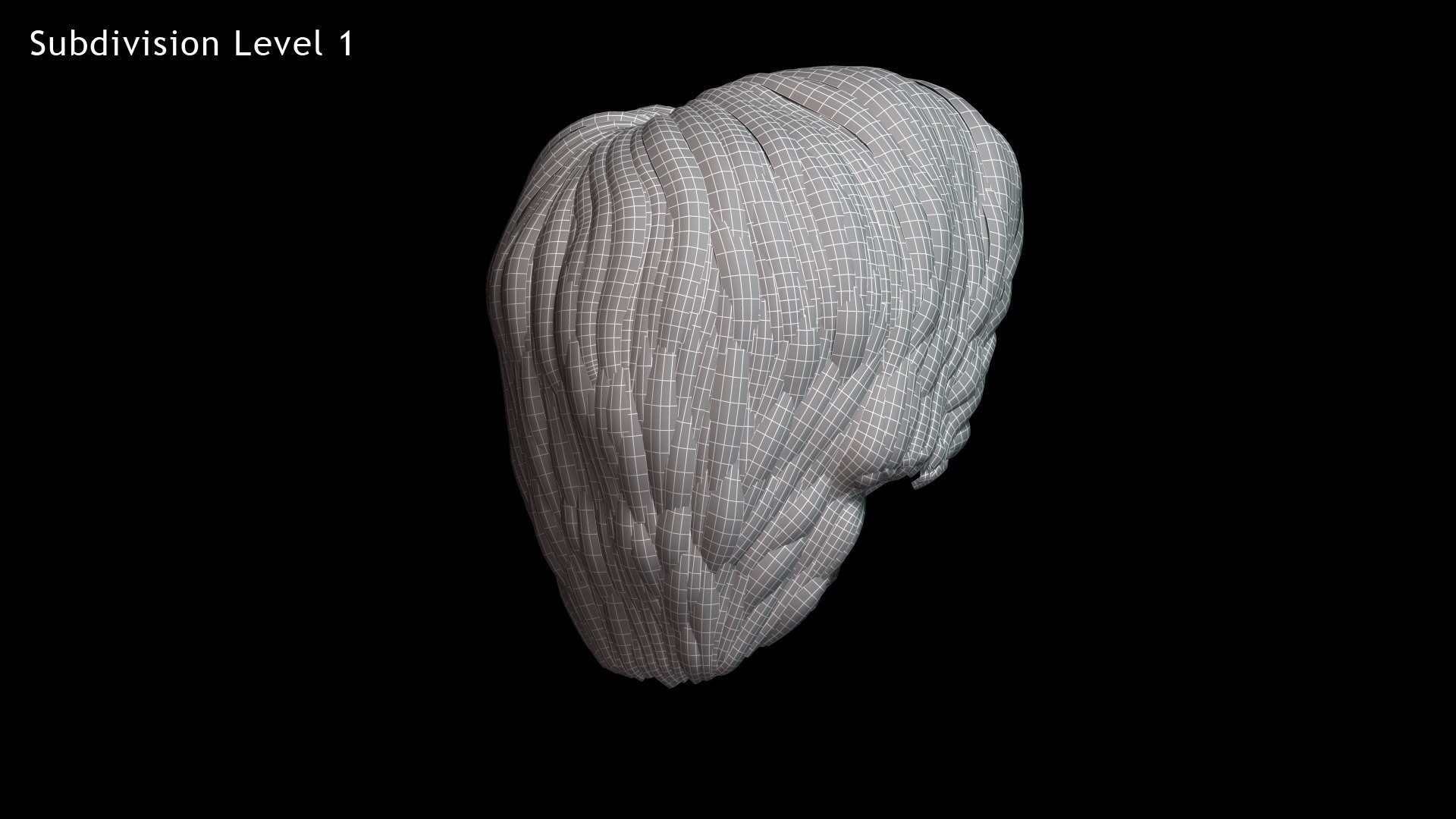 3D Hairstyle 41 - TurboSquid 2201104