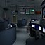 3d Command Center Office Room Model
