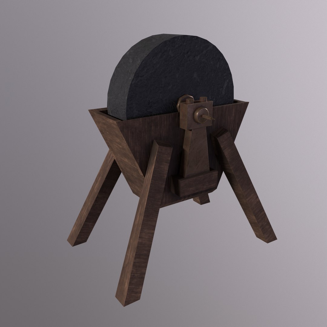 MedievalProps Sword Sharpening Low-poly 3D Model 3D Model - TurboSquid ...