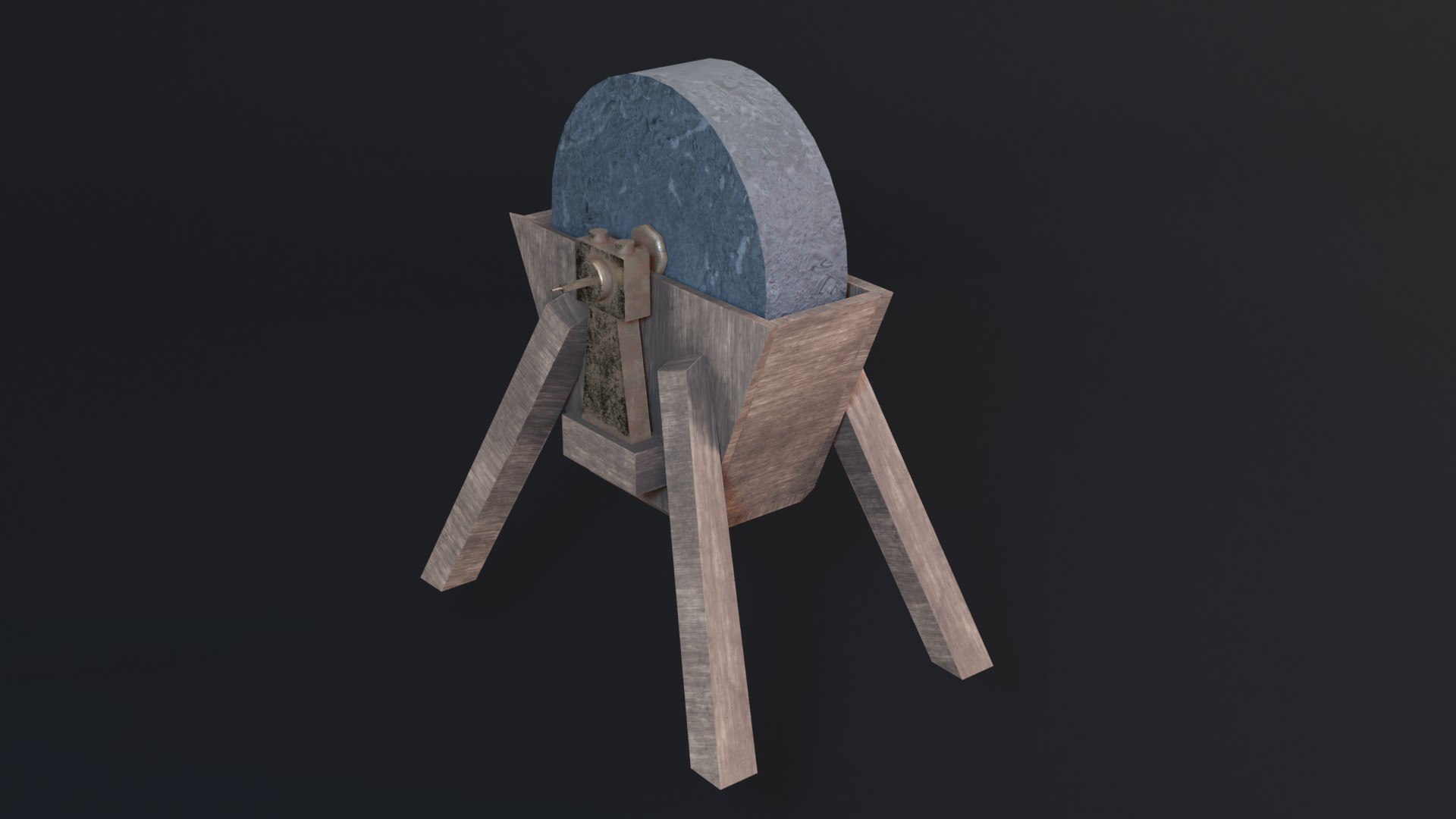 MedievalProps Sword Sharpening Low-poly 3D Model 3D Model - TurboSquid ...