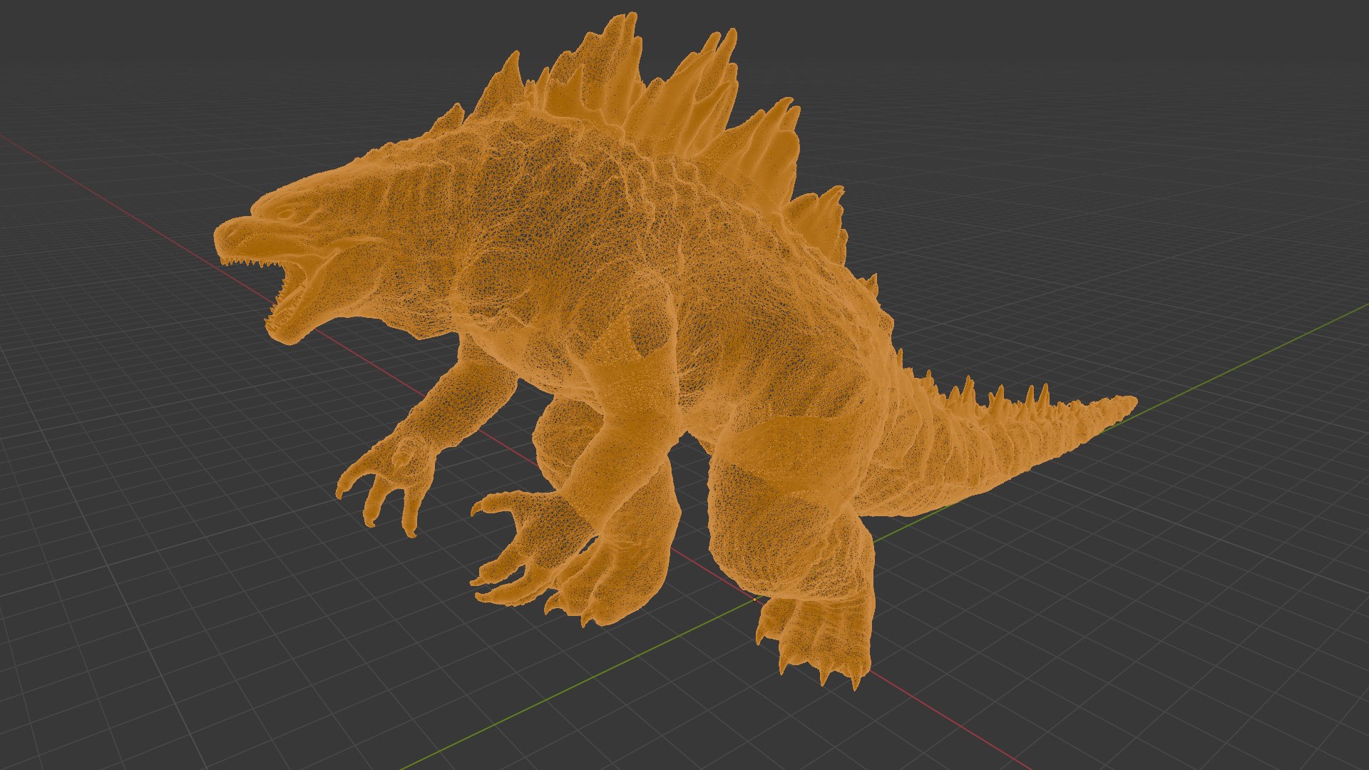 3D Model Godzilla - TurboSquid 2296240
