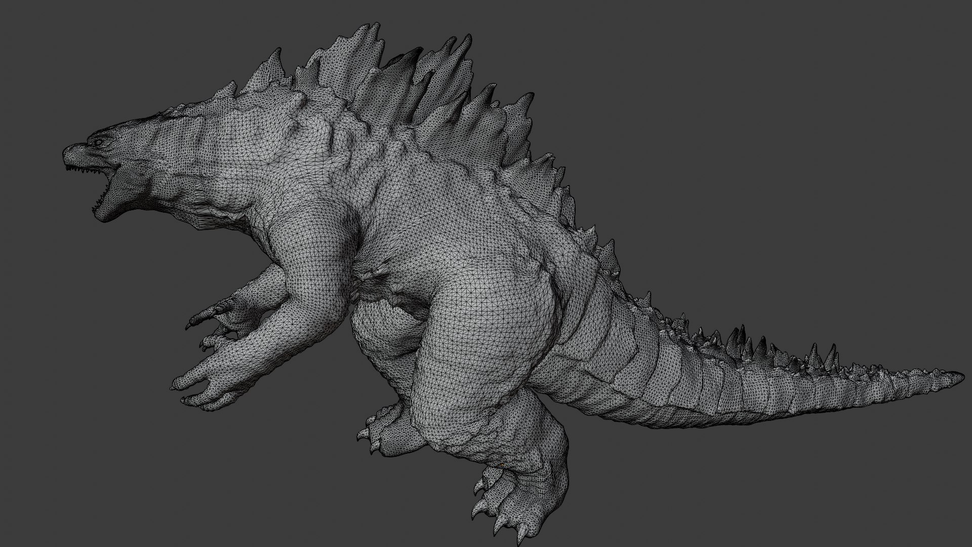 3D Model Godzilla - TurboSquid 2296240