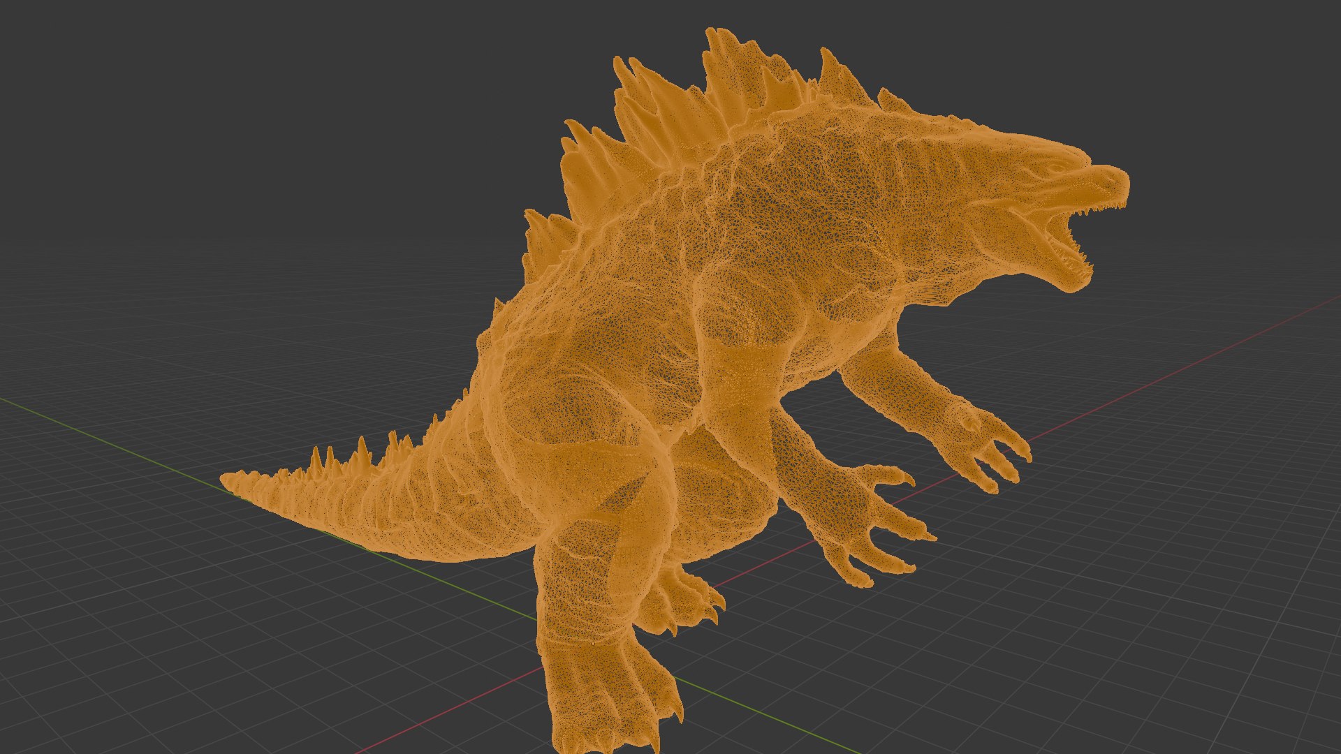 3D Model Godzilla - TurboSquid 2296240