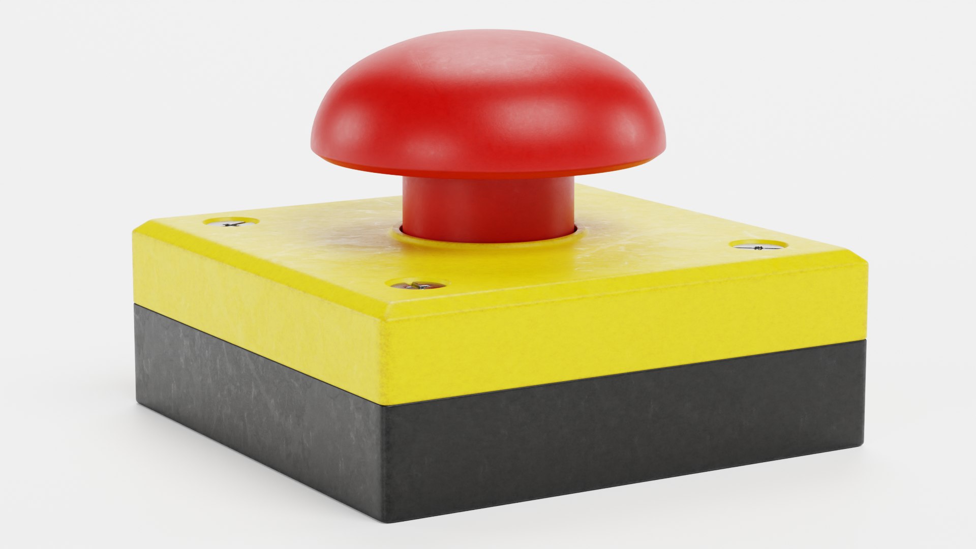 3D Emergency Button 1 Model - TurboSquid 1870021