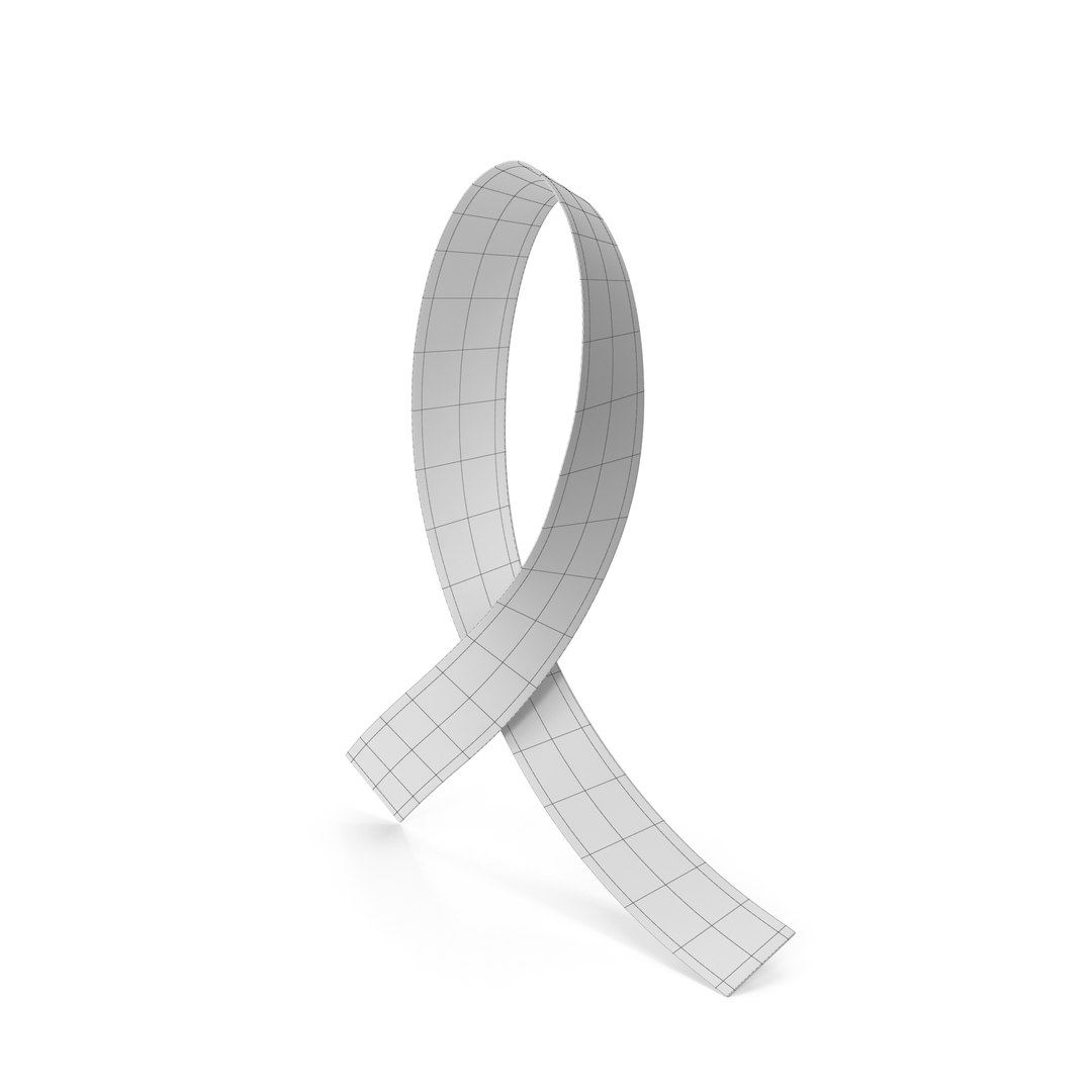 3D Model Red Ribbon - TurboSquid 2210083