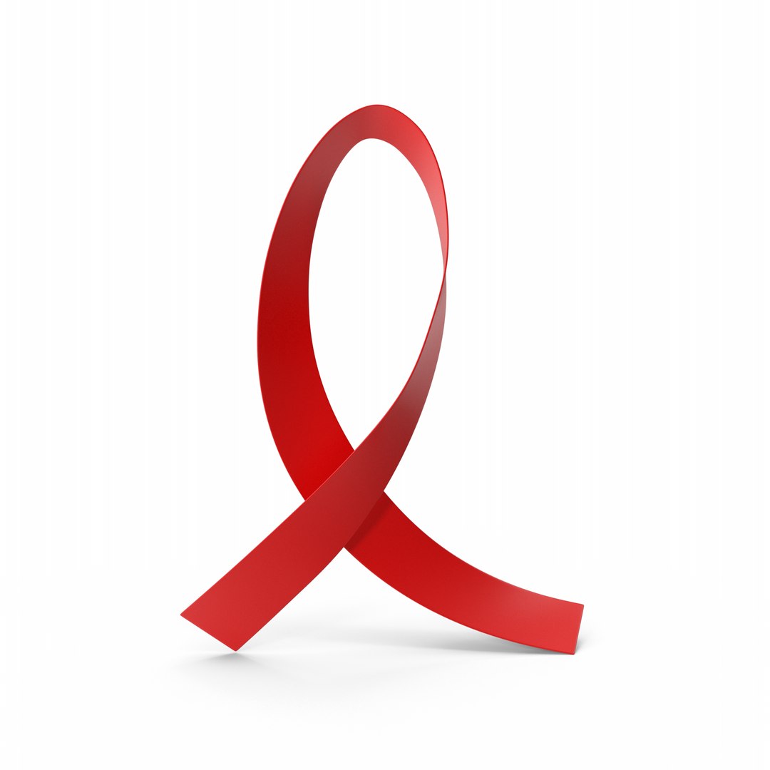 3D Model Red Ribbon - TurboSquid 2210083