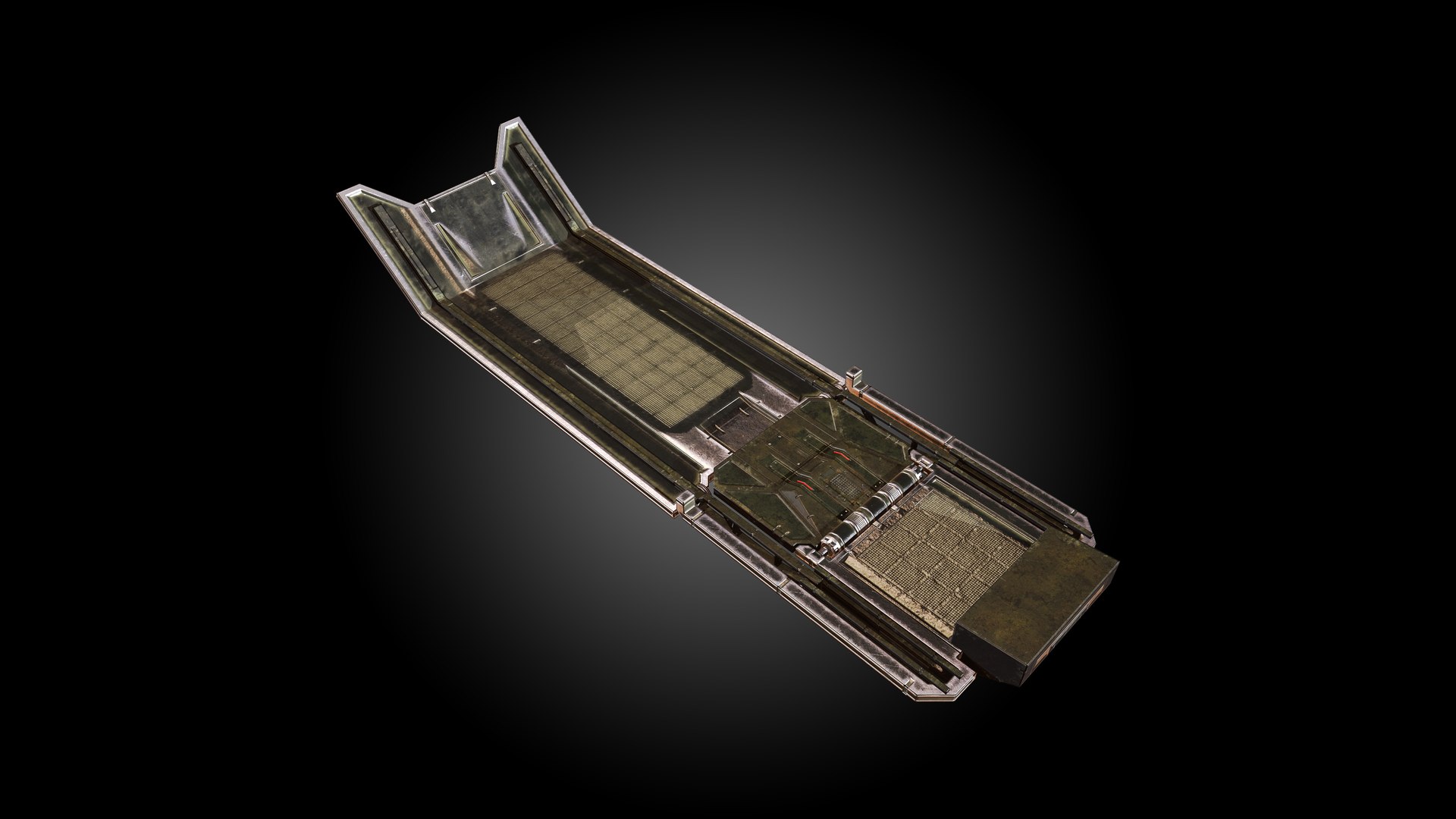 Technical Hatch B 3D model - TurboSquid 1719941
