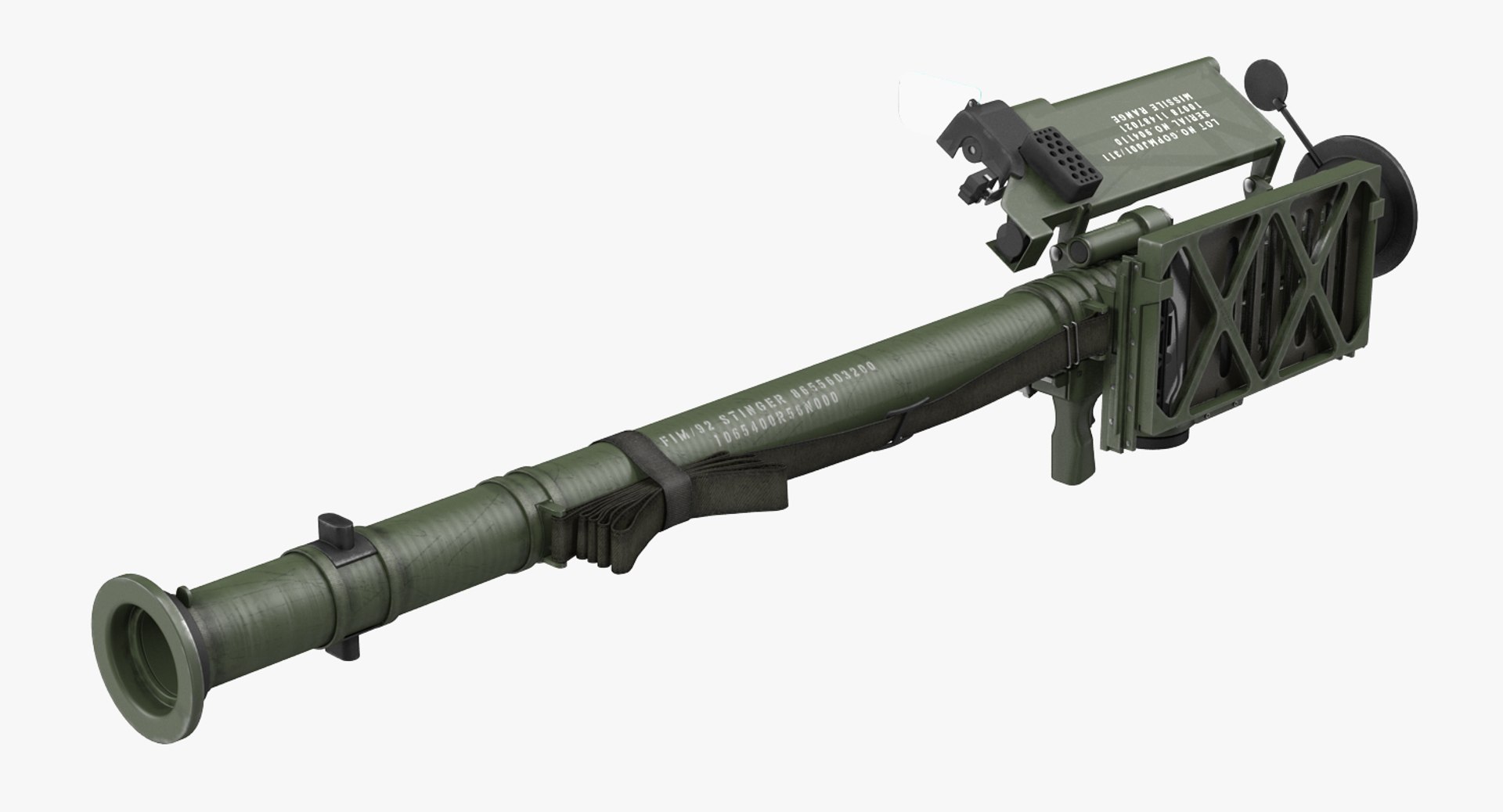 3d Fim-92 Stinger Rigged