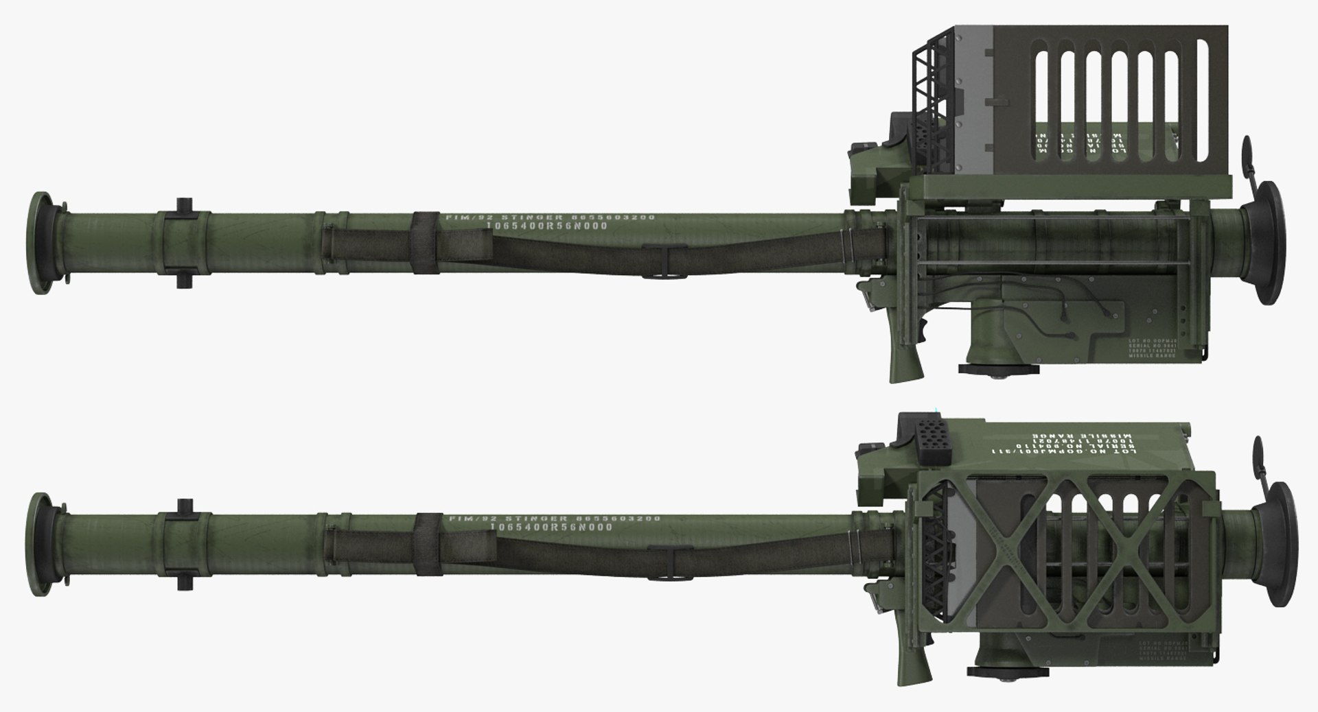 3d Fim-92 Stinger Rigged
