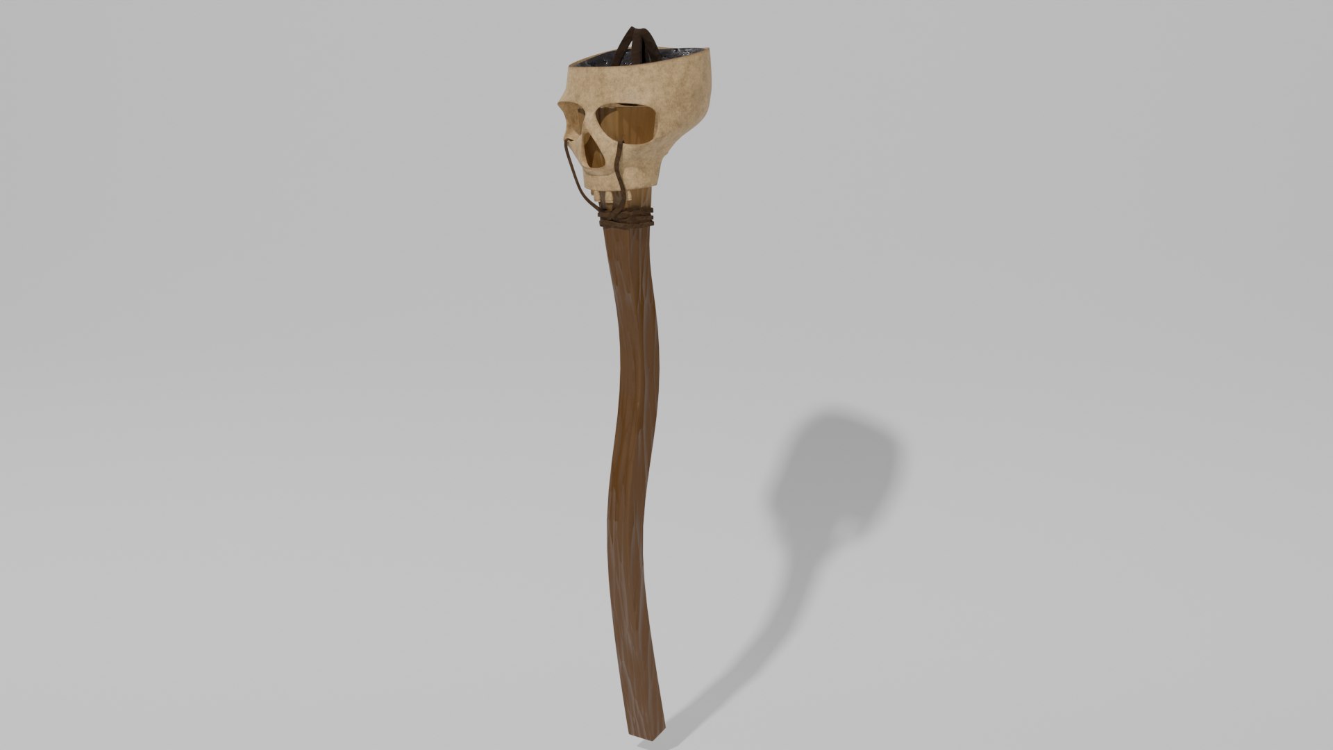 Skull Torch 3D - TurboSquid 2339845