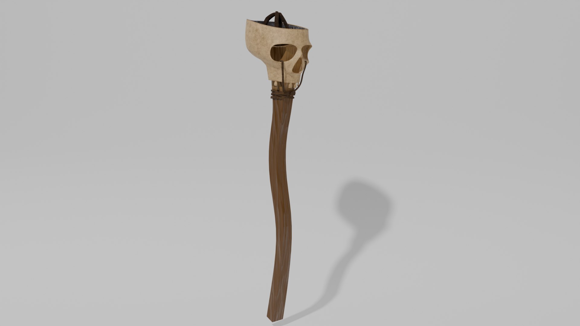 Skull Torch 3D - TurboSquid 2339845