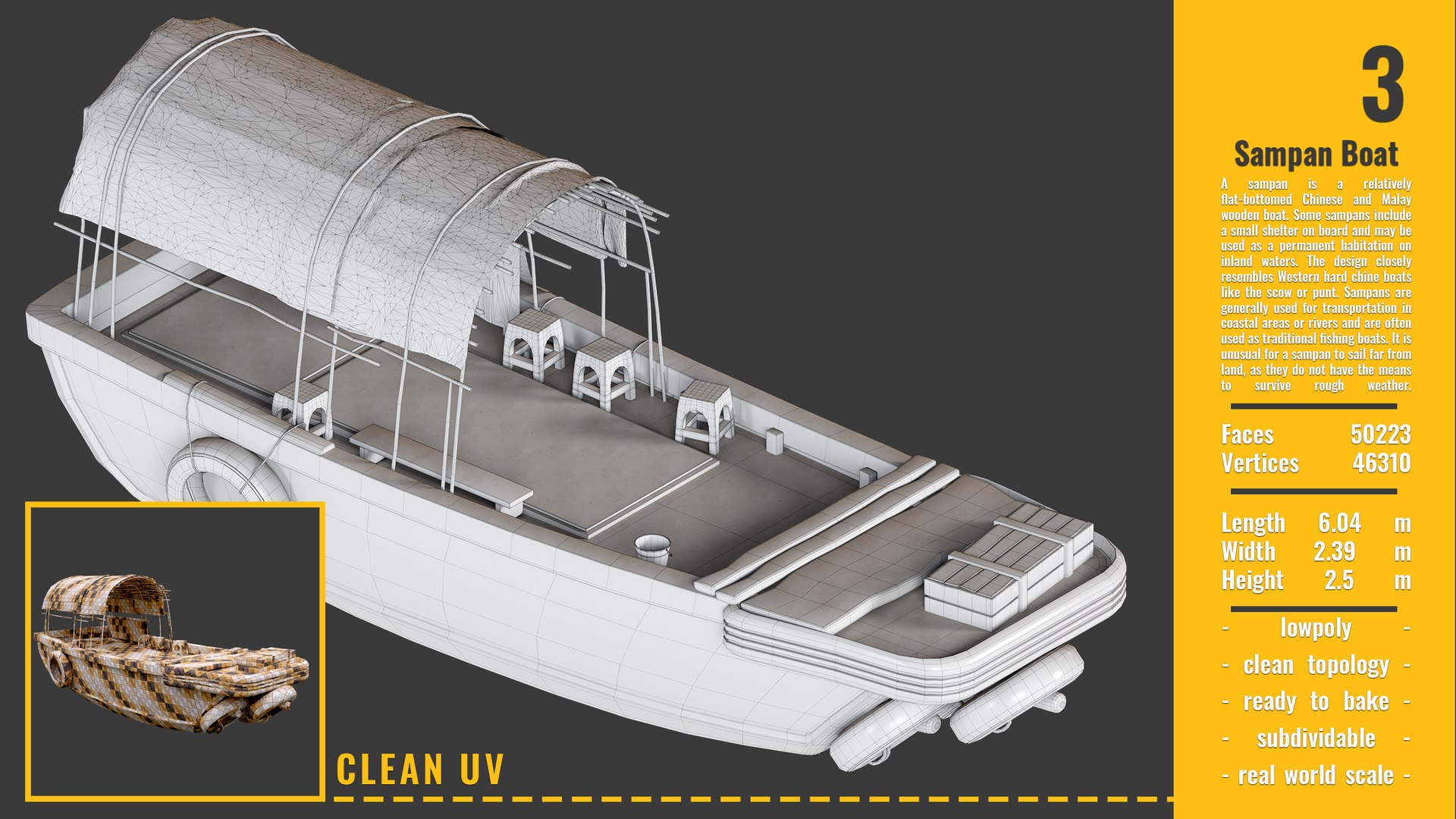 6 Boat And Ships BASE MESH Model - TurboSquid 2003538