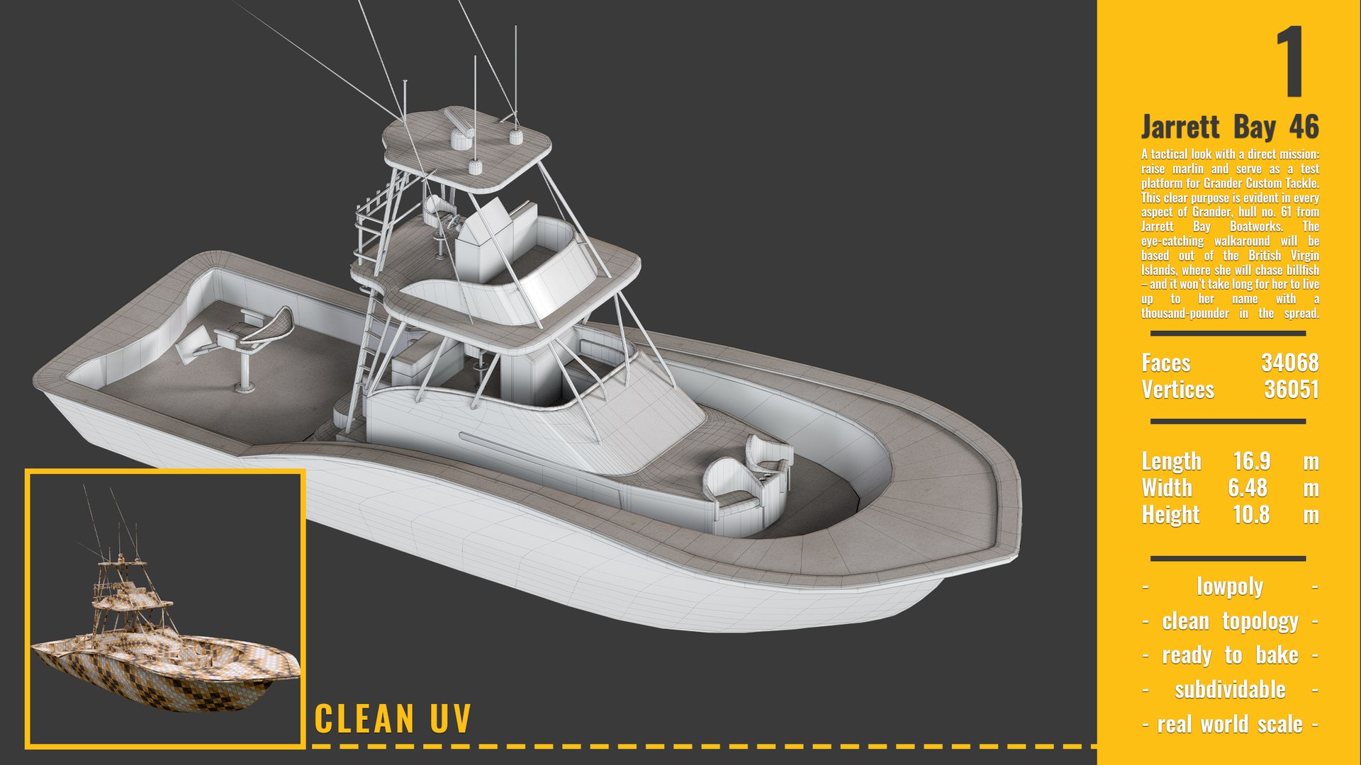 6 Boat And Ships BASE MESH Model - TurboSquid 2003538