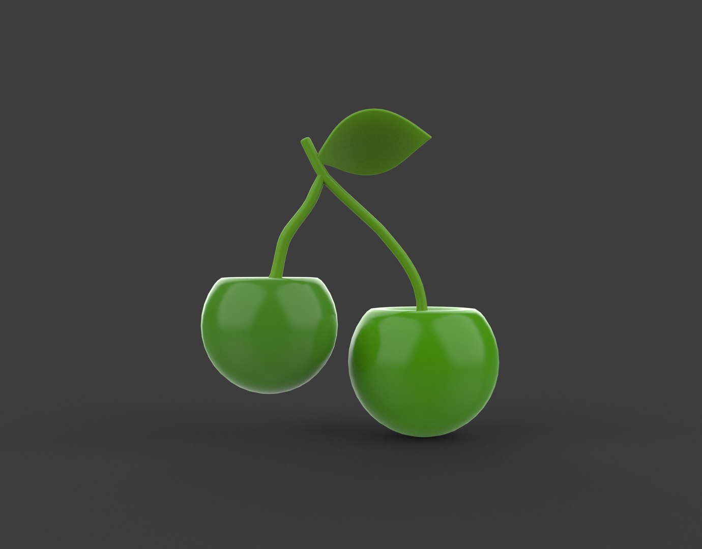 3D Crerry Low-poly 3D Model Model - TurboSquid 2338689