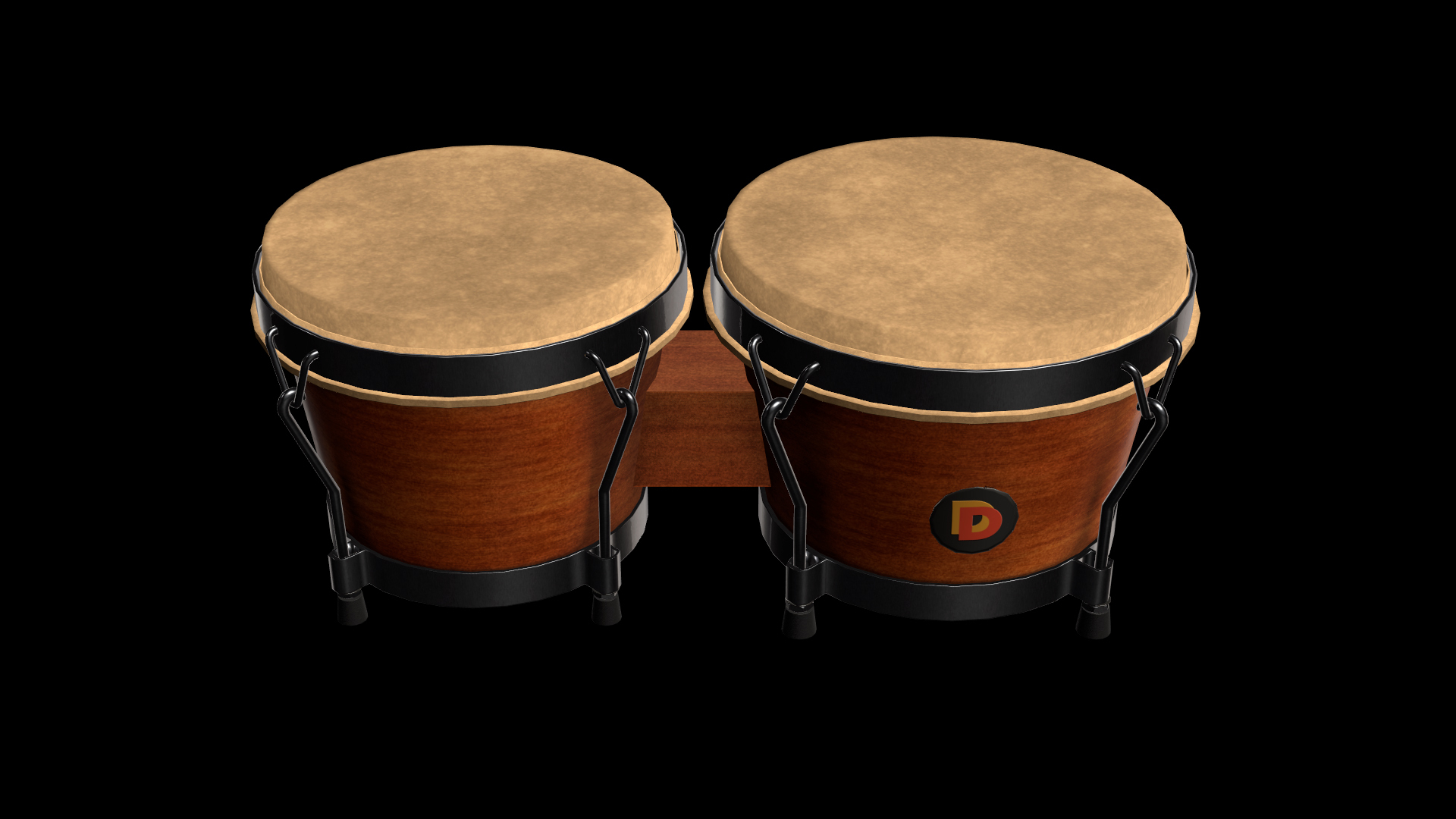 Bongo Drums 3D - TurboSquid 2294533