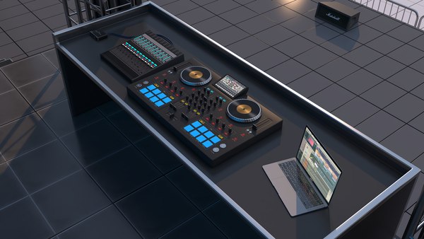 Mega Stage DJ Set -Day and Night model - TurboSquid 1895221