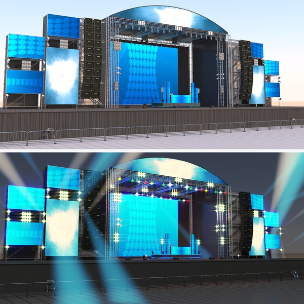Outdoor Stage 3D Models for Download | TurboSquid