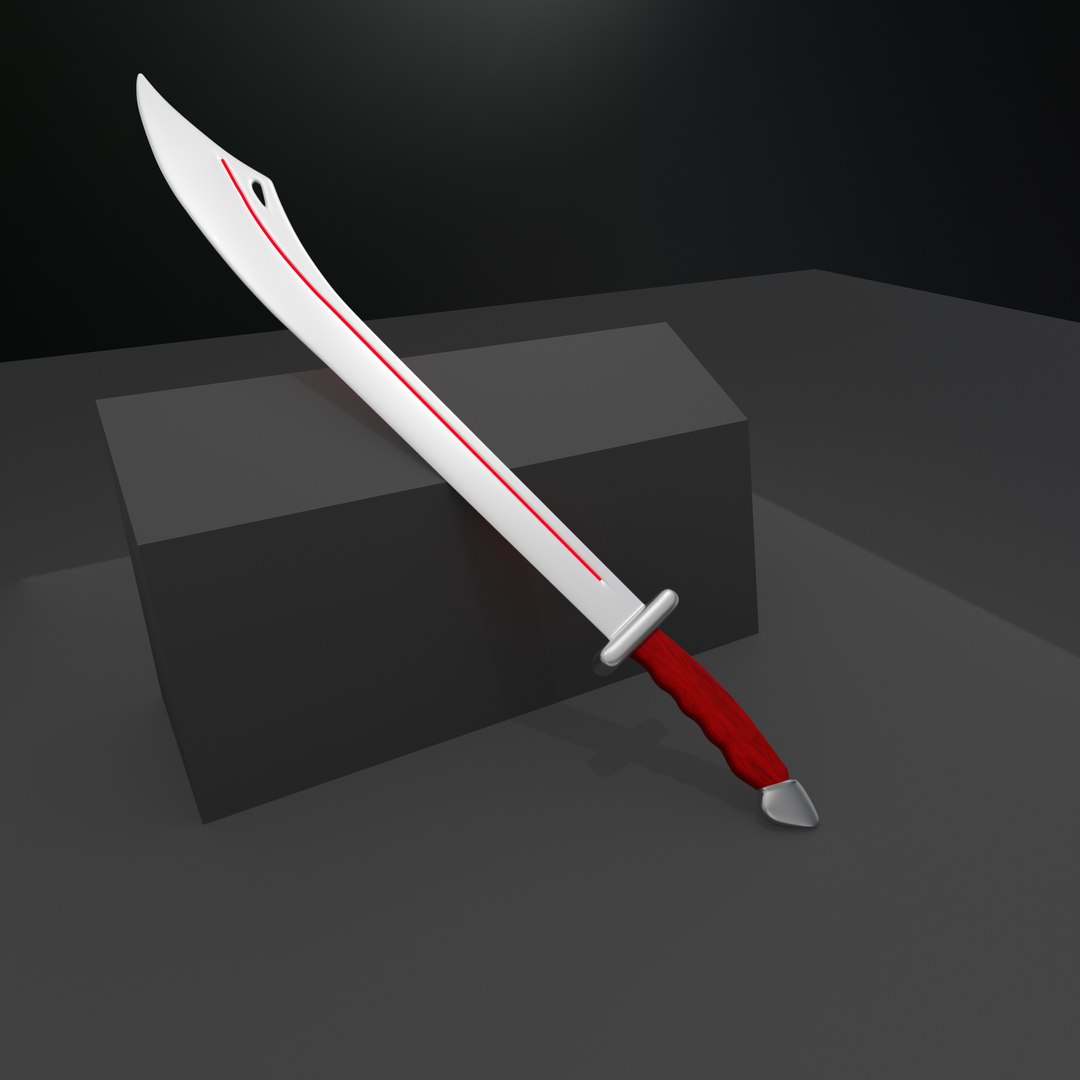 3D Blender Sword Model - TurboSquid 1642489
