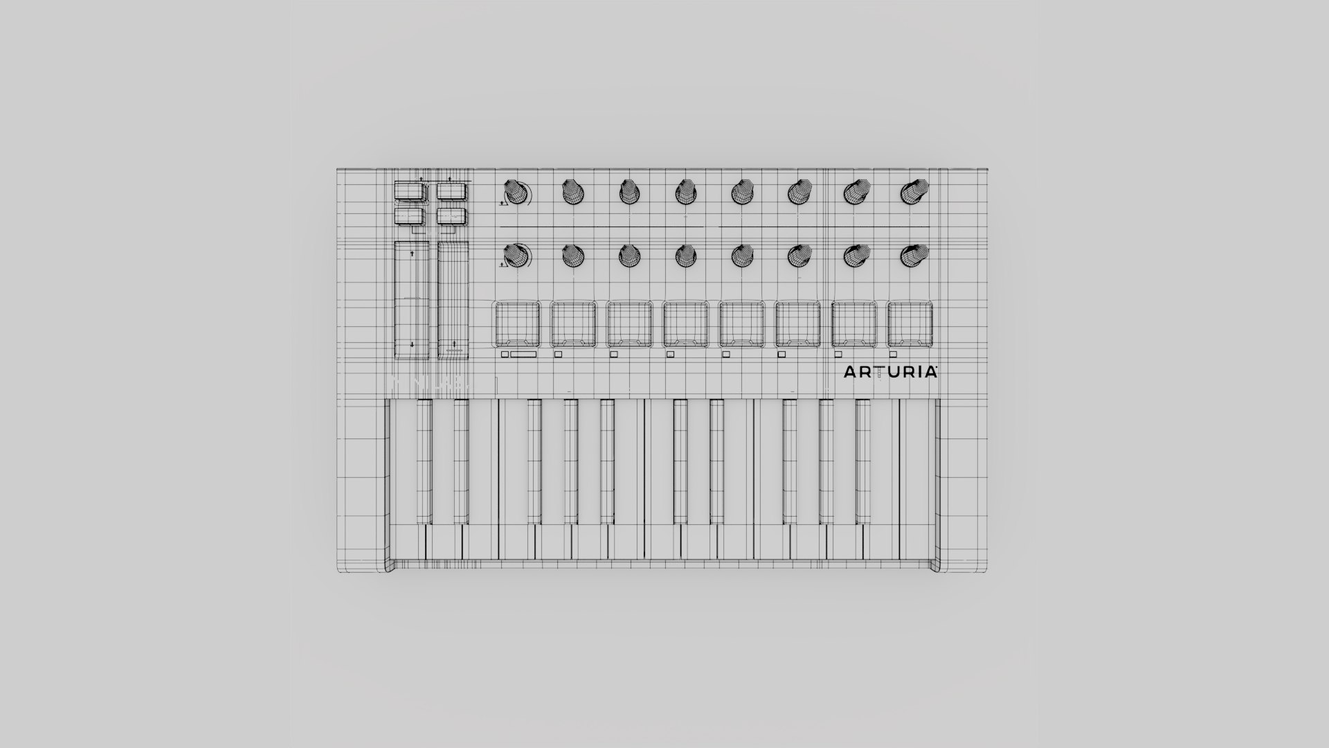 3D Model Arturia Minilab Mk2 - TurboSquid 1823943