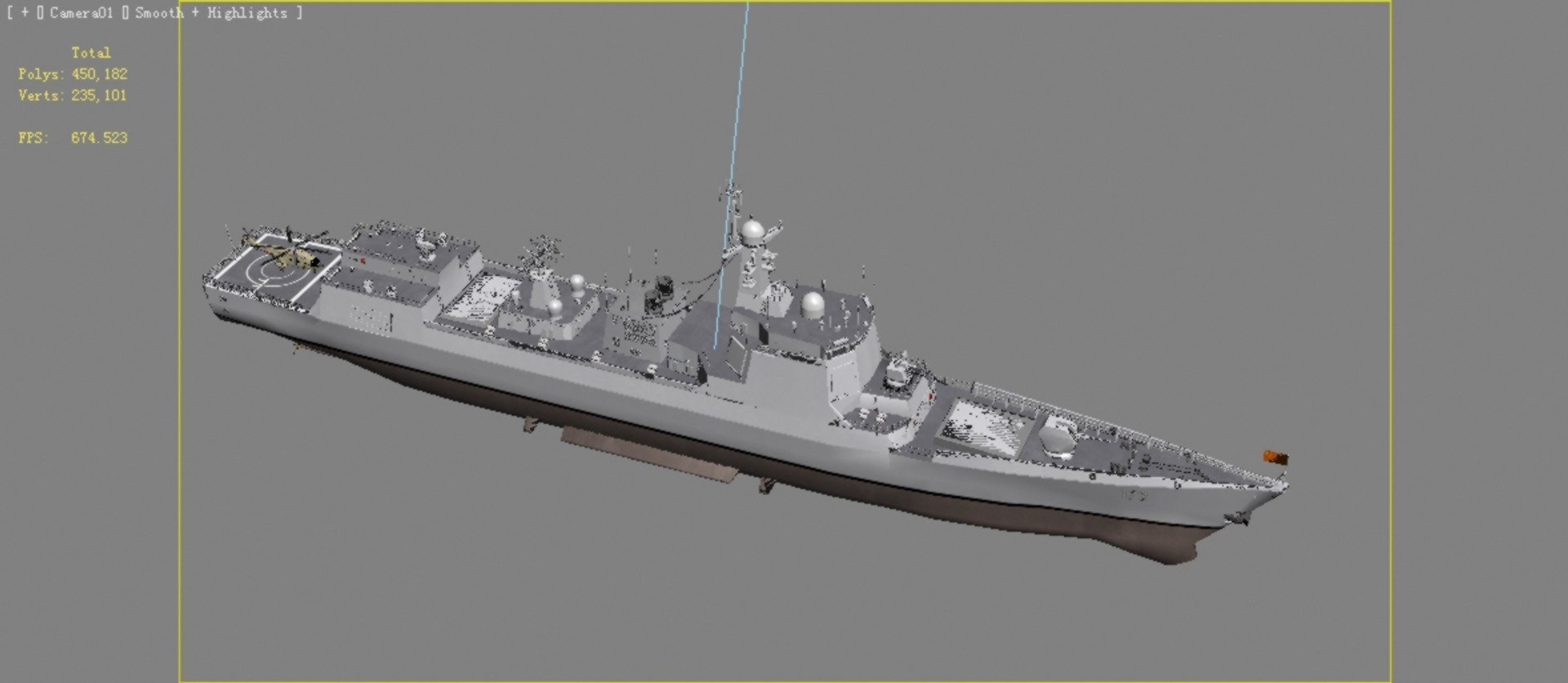 052d Z8 Destroyer 3D Model - TurboSquid 1710825