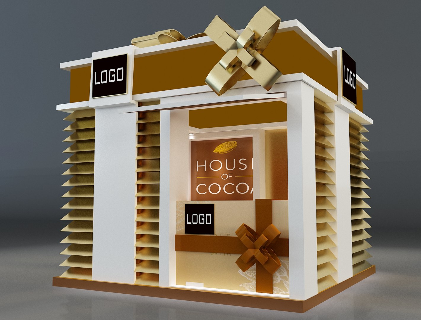 Booth Exhibition Stand A663a Model - TurboSquid 2160811