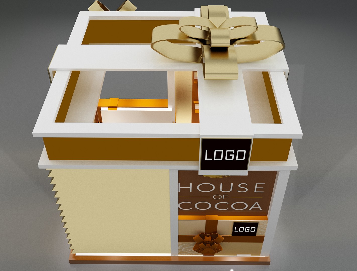 Booth Exhibition Stand A663a Model - TurboSquid 2160811