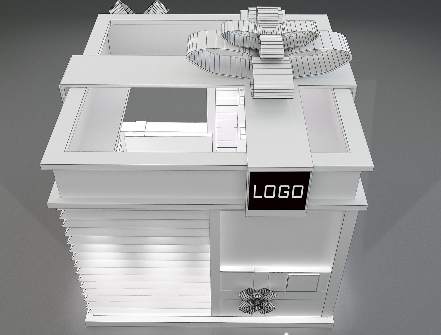 Booth Exhibition Stand A663a Model - TurboSquid 2160811