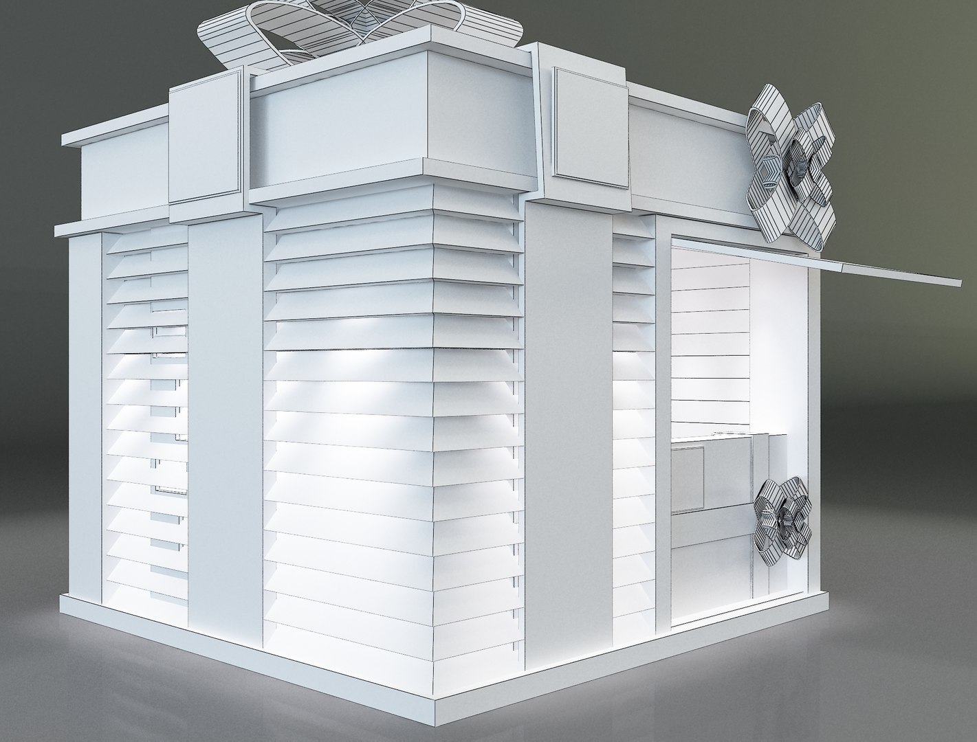 Booth Exhibition Stand a663a model - TurboSquid 2160811