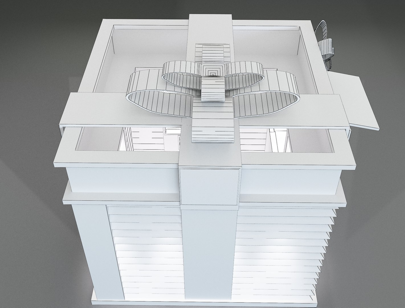 Booth Exhibition Stand a663a model - TurboSquid 2160811