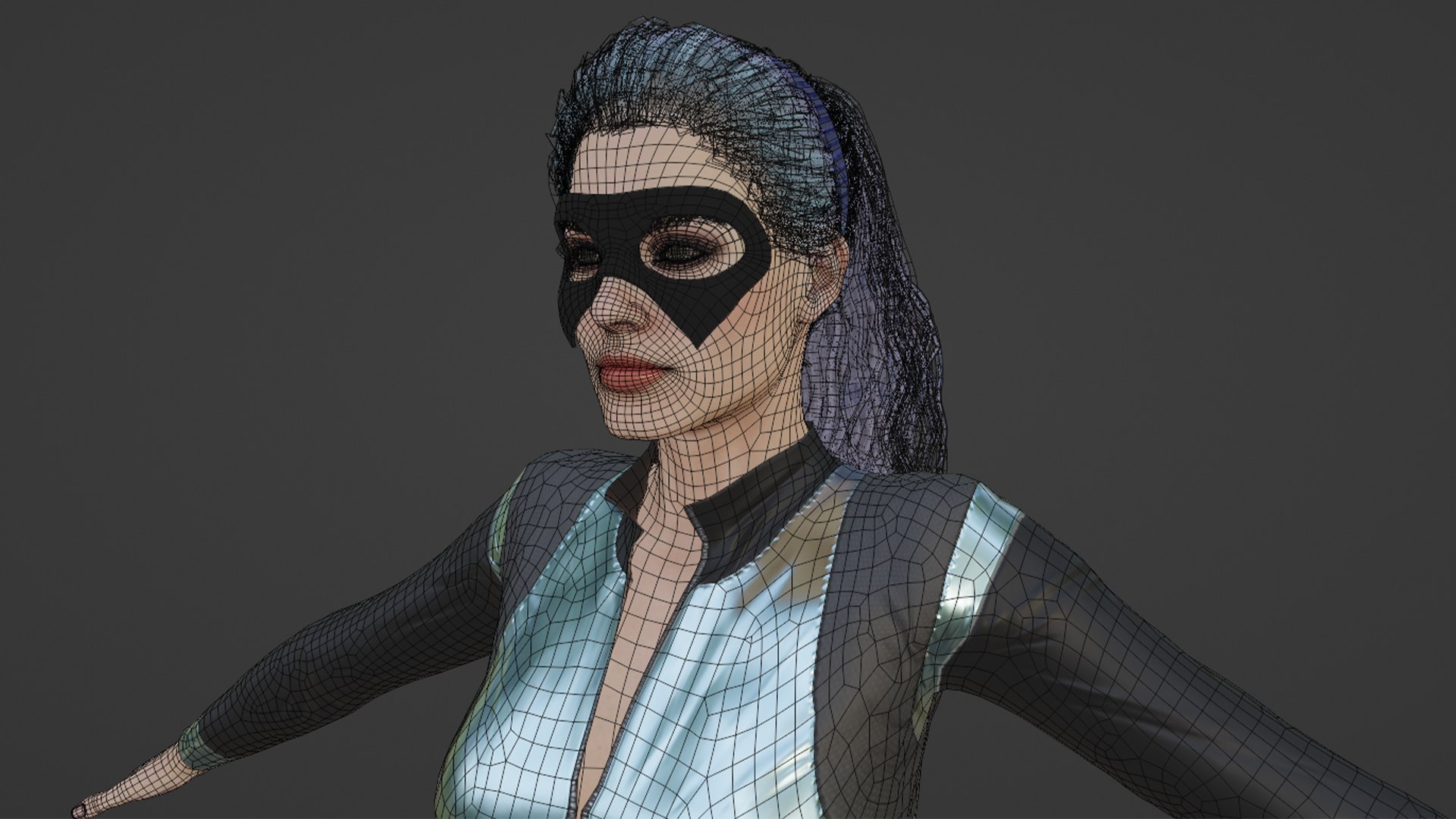 Realistic Rigged Super Fighter Girl-Shila Character 3D Model 3D Model ...