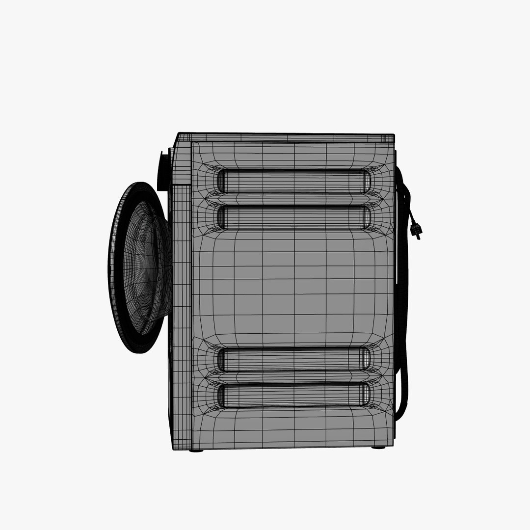 Washing Machine 3D Model - TurboSquid 1347232