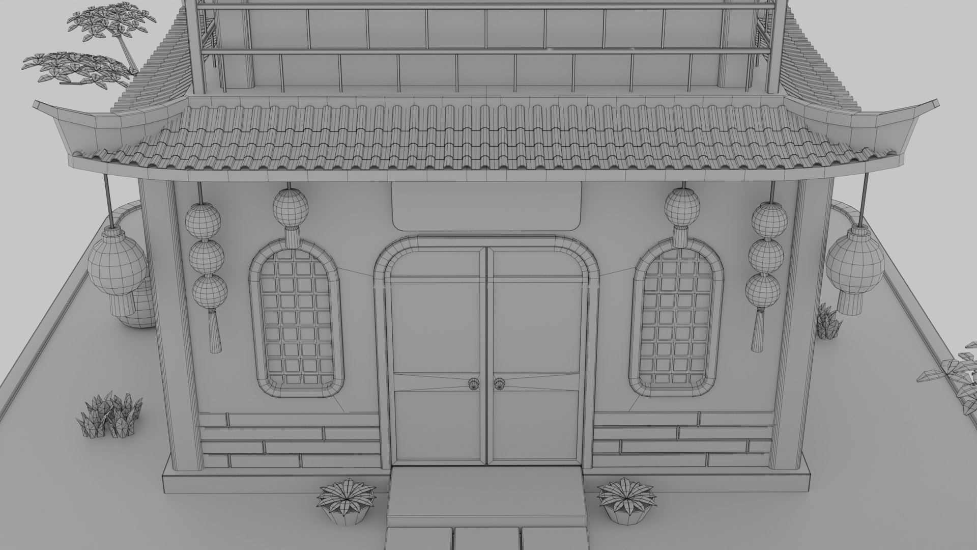 Chinese House 01 3D Model - TurboSquid 2269215