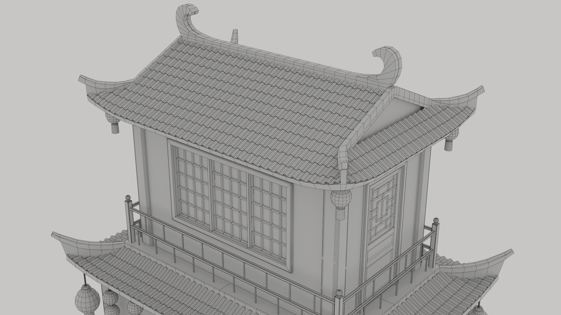 Chinese House 01 3D Model - TurboSquid 2269215